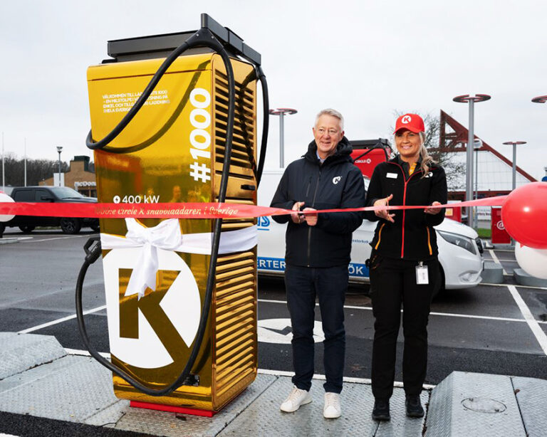 Circle K öppnar sin 1000:e laddplats – fem år före planen ...